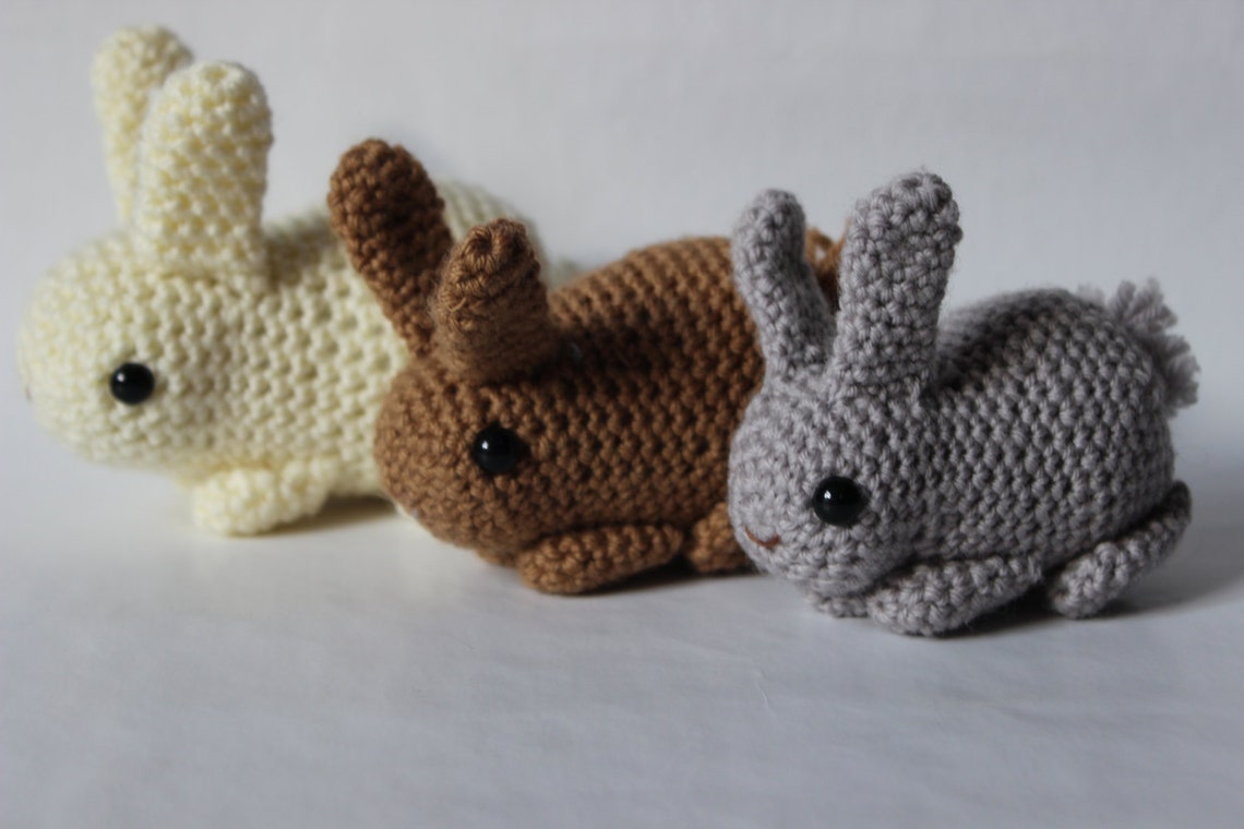 Cute Bunny Crochet Pattern | Etsy