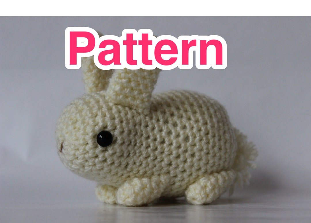 Cute Bunny Crochet Pattern - Etsy