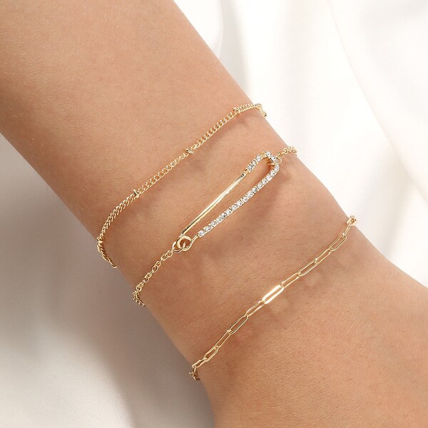 Safety Pin Bangle - Etsy