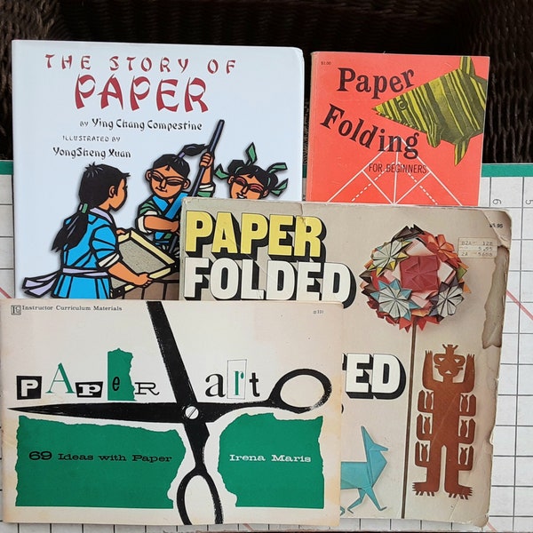 Folded Books - Etsy