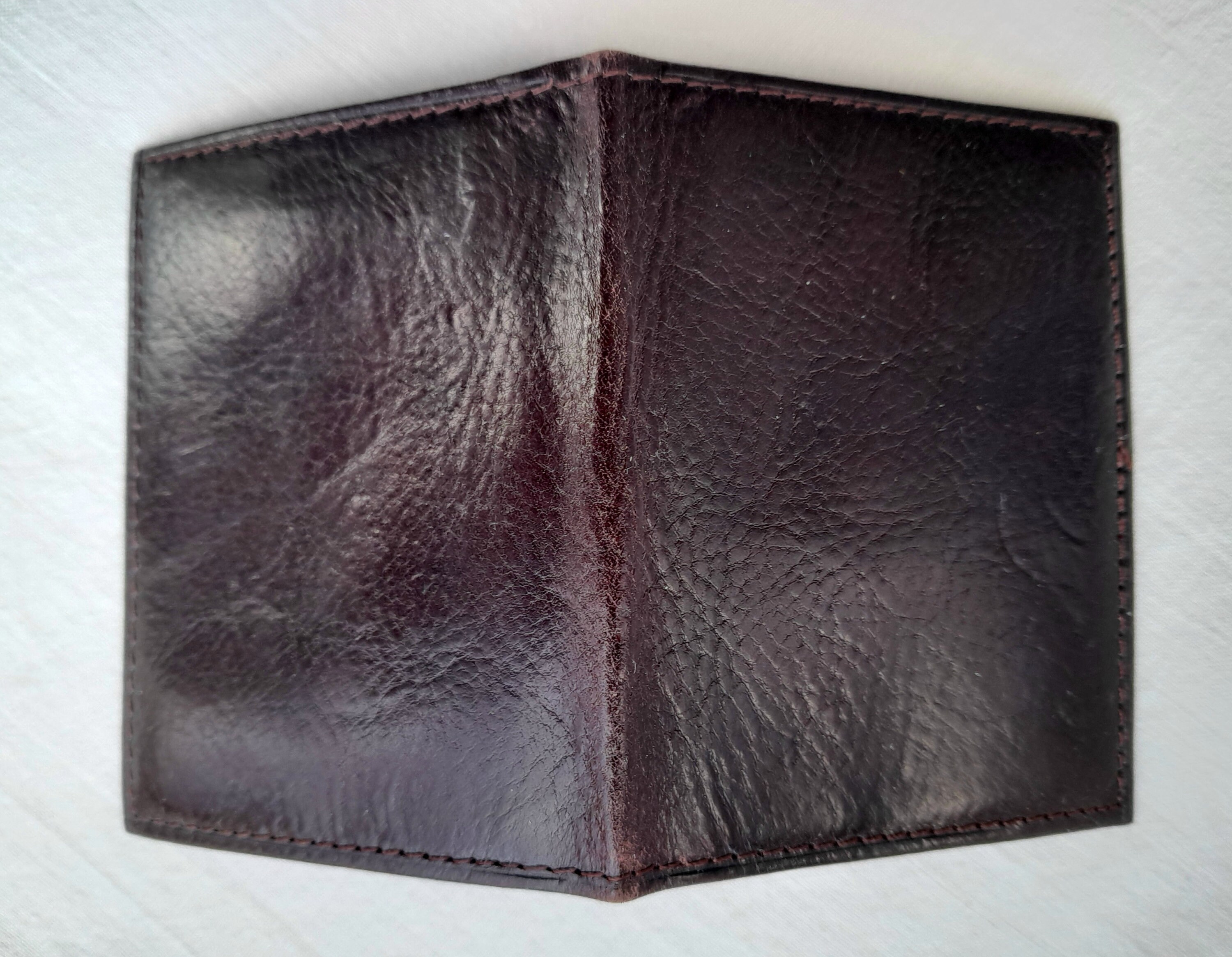 YSL Men's Bifold Wallet Well Worn Oxblood Old Money - Etsy