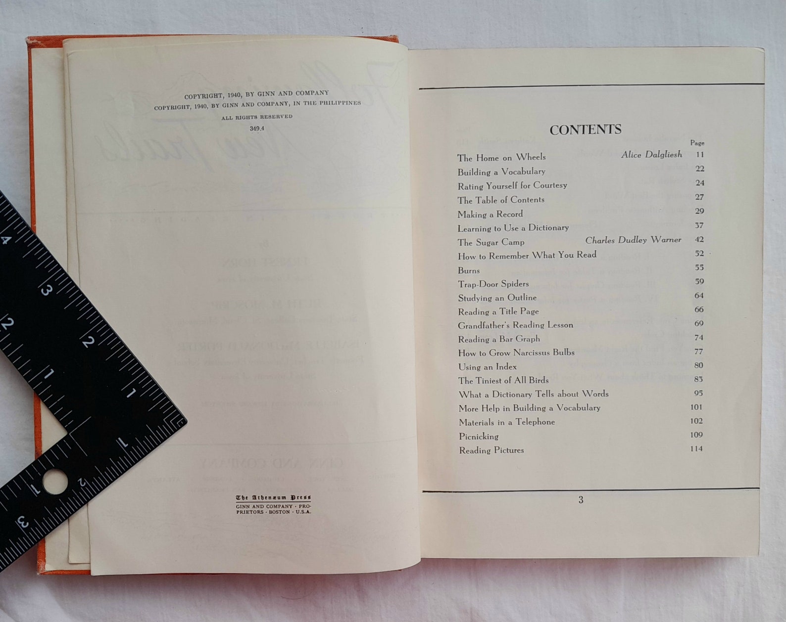 Following New Trails 1940s Reader by Horn Moscrip & Porter With ...
