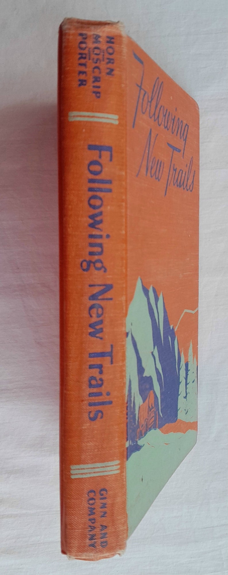 Following New Trails 1940s Reader by Horn Moscrip & Porter With ...