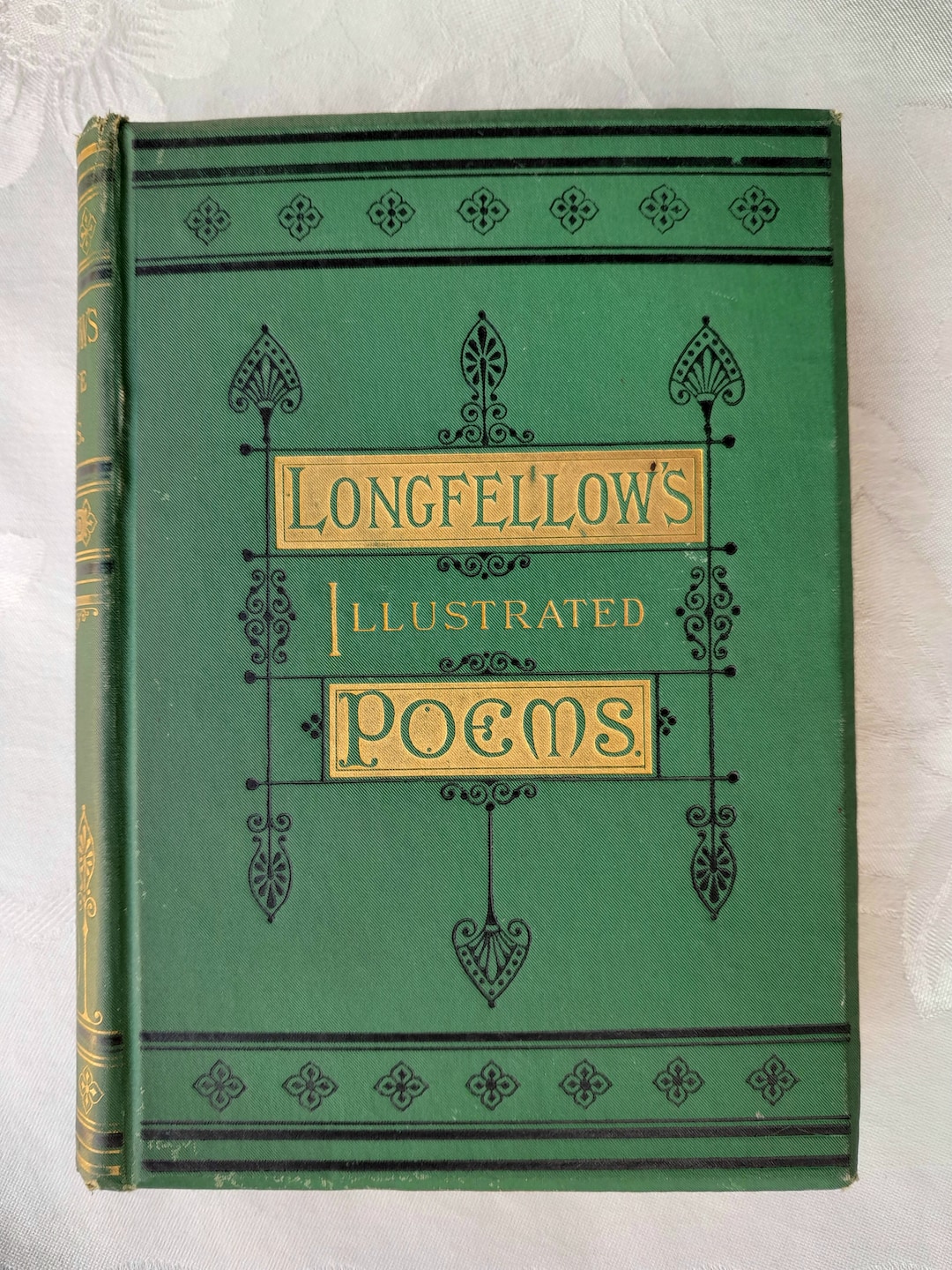 Longfellow's Illustrated Poems With Eastlake Cover Design 1882 ...