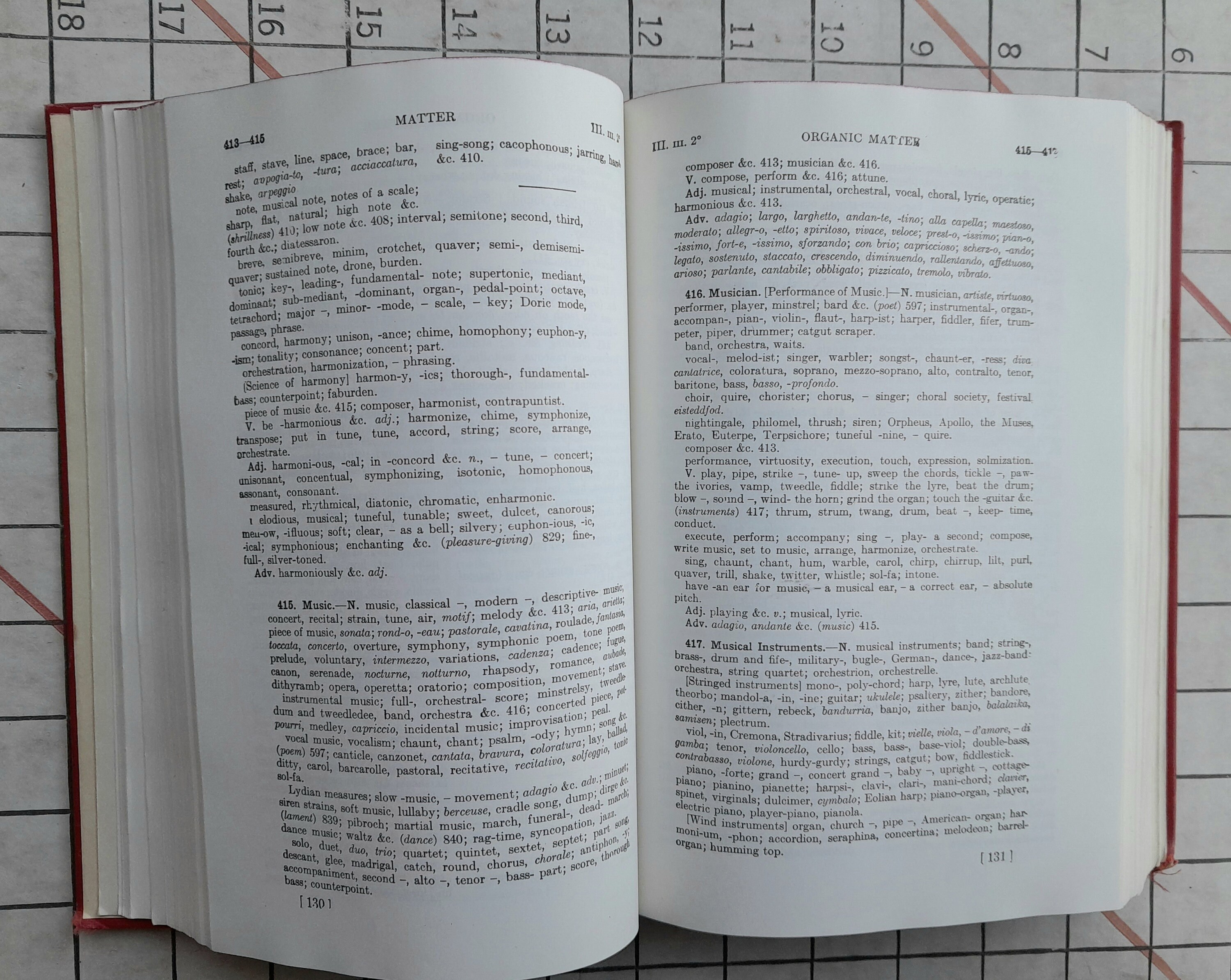 Roget's Thesaurus of Words and Phrases, 1947 Hard Cover Edition, No ...