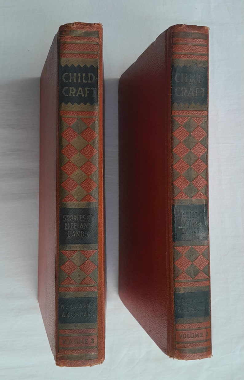 Childcraft Books 1930s Lot of 2 Illustrated by Milo Winter Vintage ...