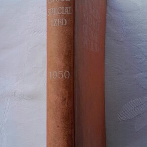 1950 Scott's Catalogue of US Stamps, Specialized, Hard Cover With No ...