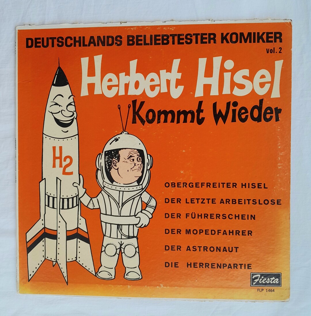 Herbert Hisel German 1960s Comedy Vinyl LP Record Kommt Wieder Volume 2 ...