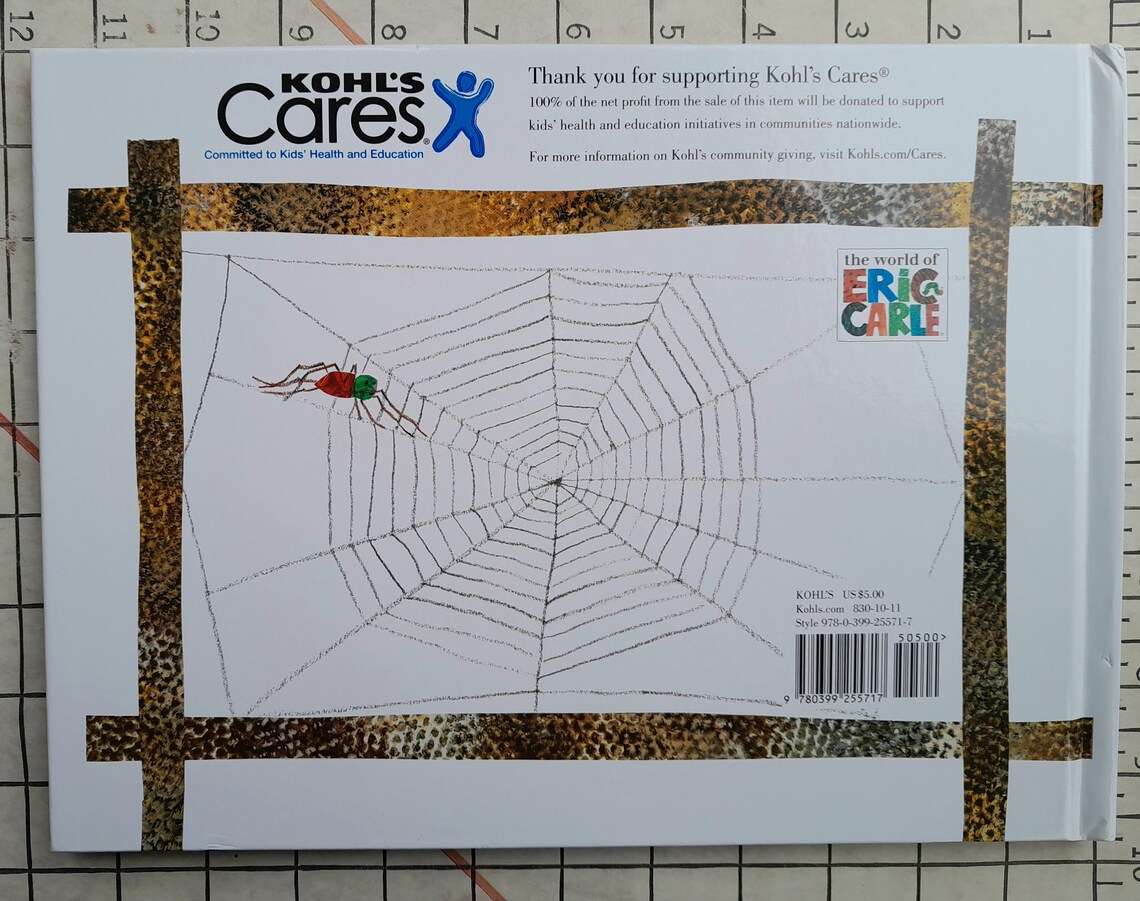 The Very Busy Spider by Eric Carle 1984 Philomel Books Hard - Etsy