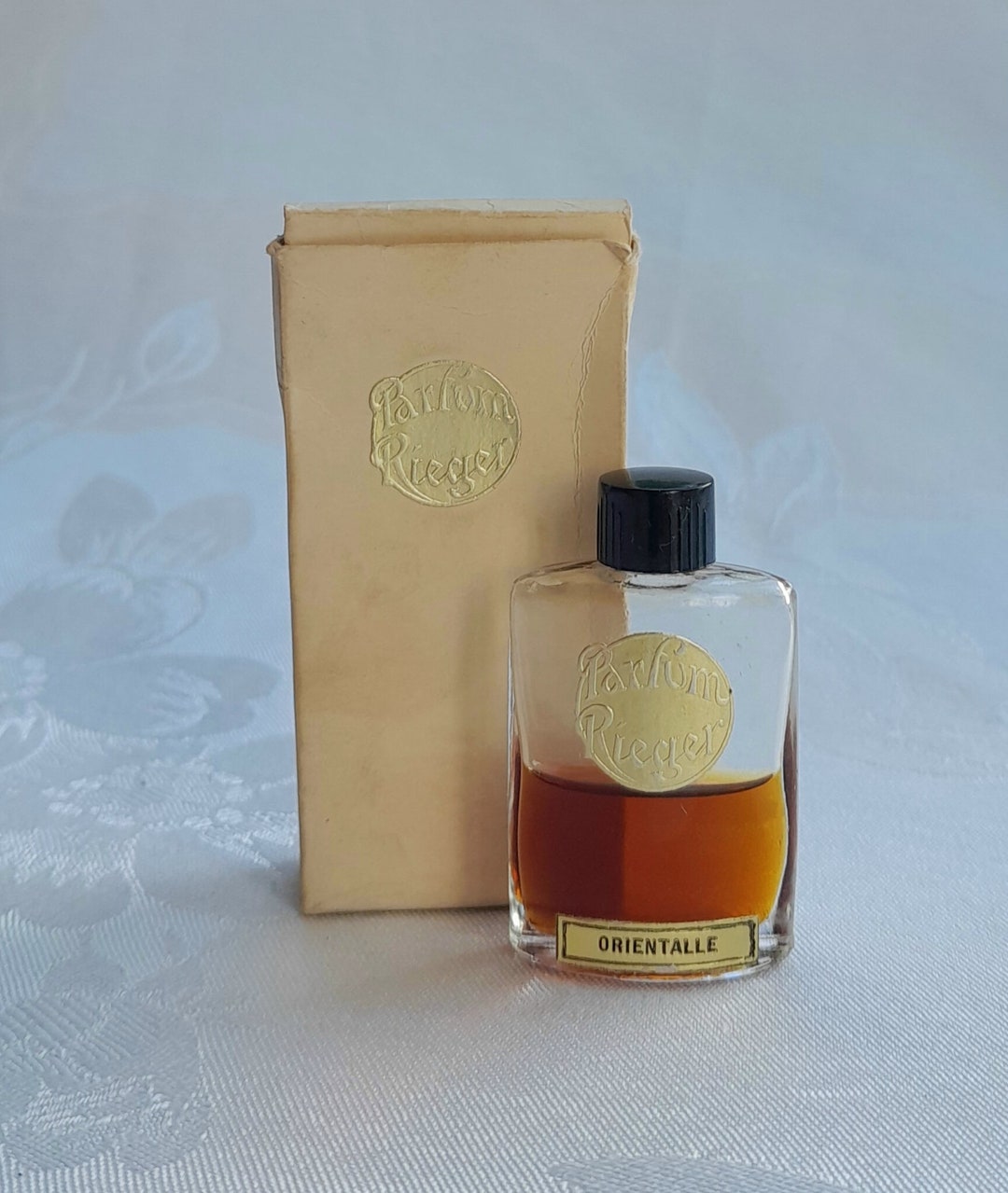 Parfum Rieger, Vintage 1930s 0r '40s, Mini Sample Bottle of Orientalle ...