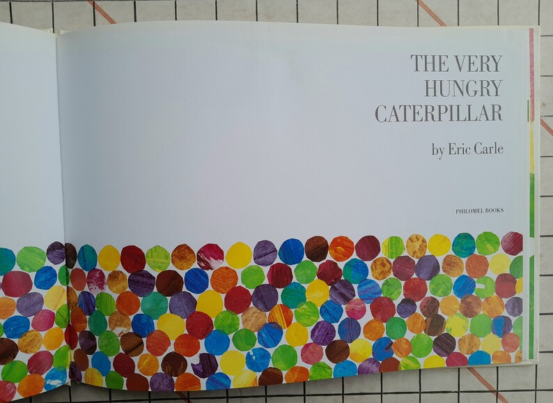 The Very Hungry Caterpillar by Eric Carle 1987, Philomel Books, Hard ...