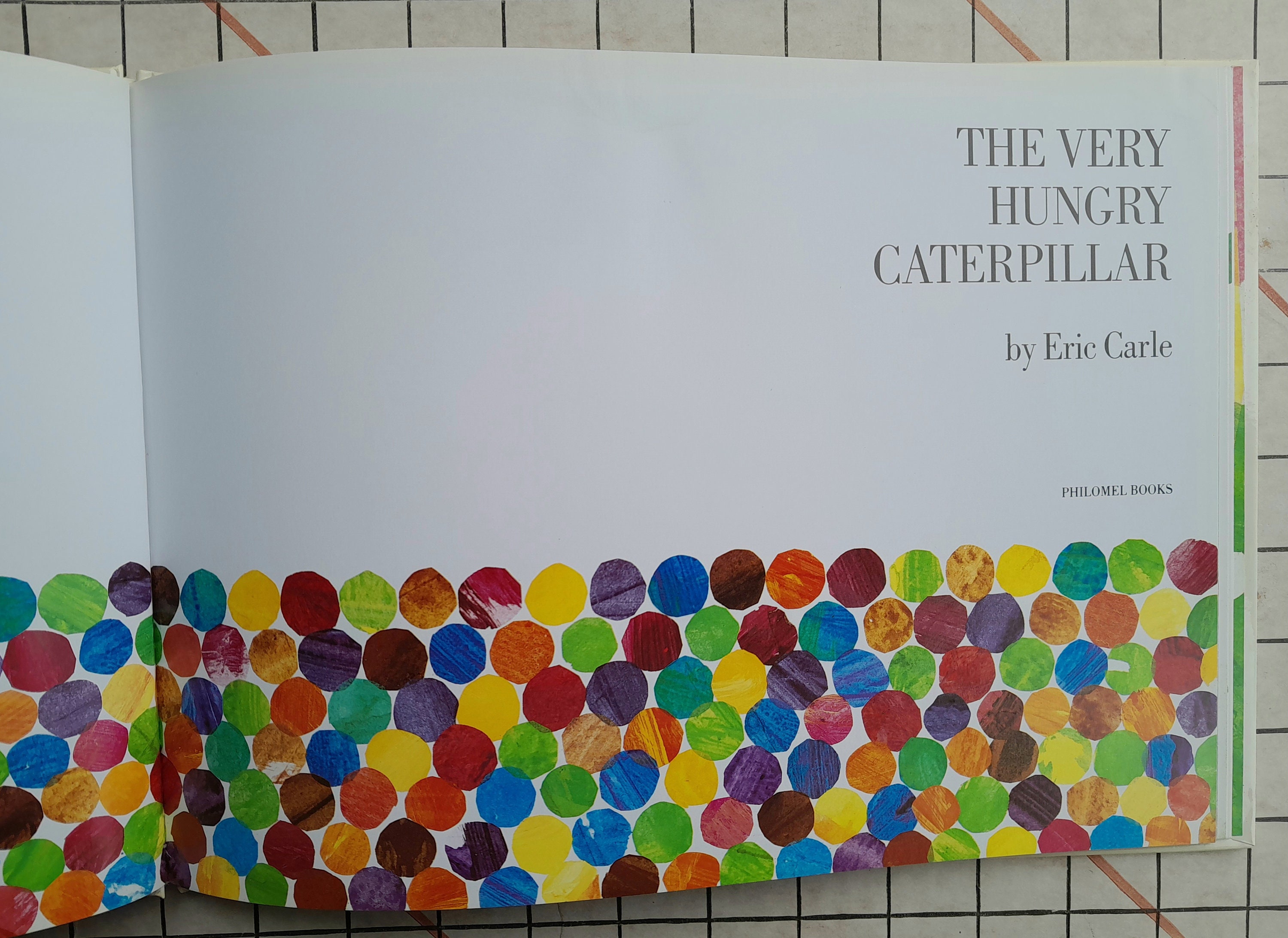 The Very Hungry Caterpillar by Eric Carle 1987, Philomel Books, Hard ...
