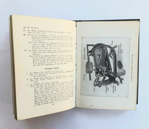1940s Machines Illustrated Book Bailey's Handbook Black | Etsy