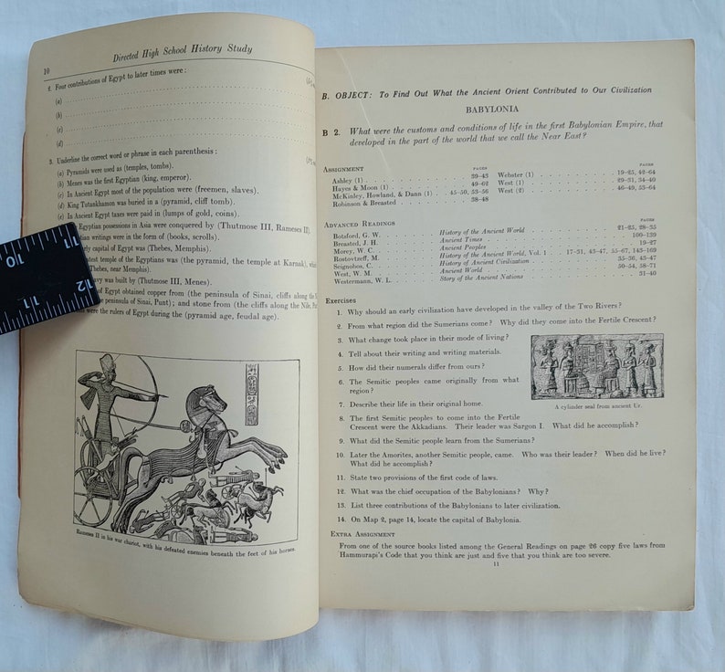 High School History 1930s Directed Study Workbook Book 1 Illustrated ...