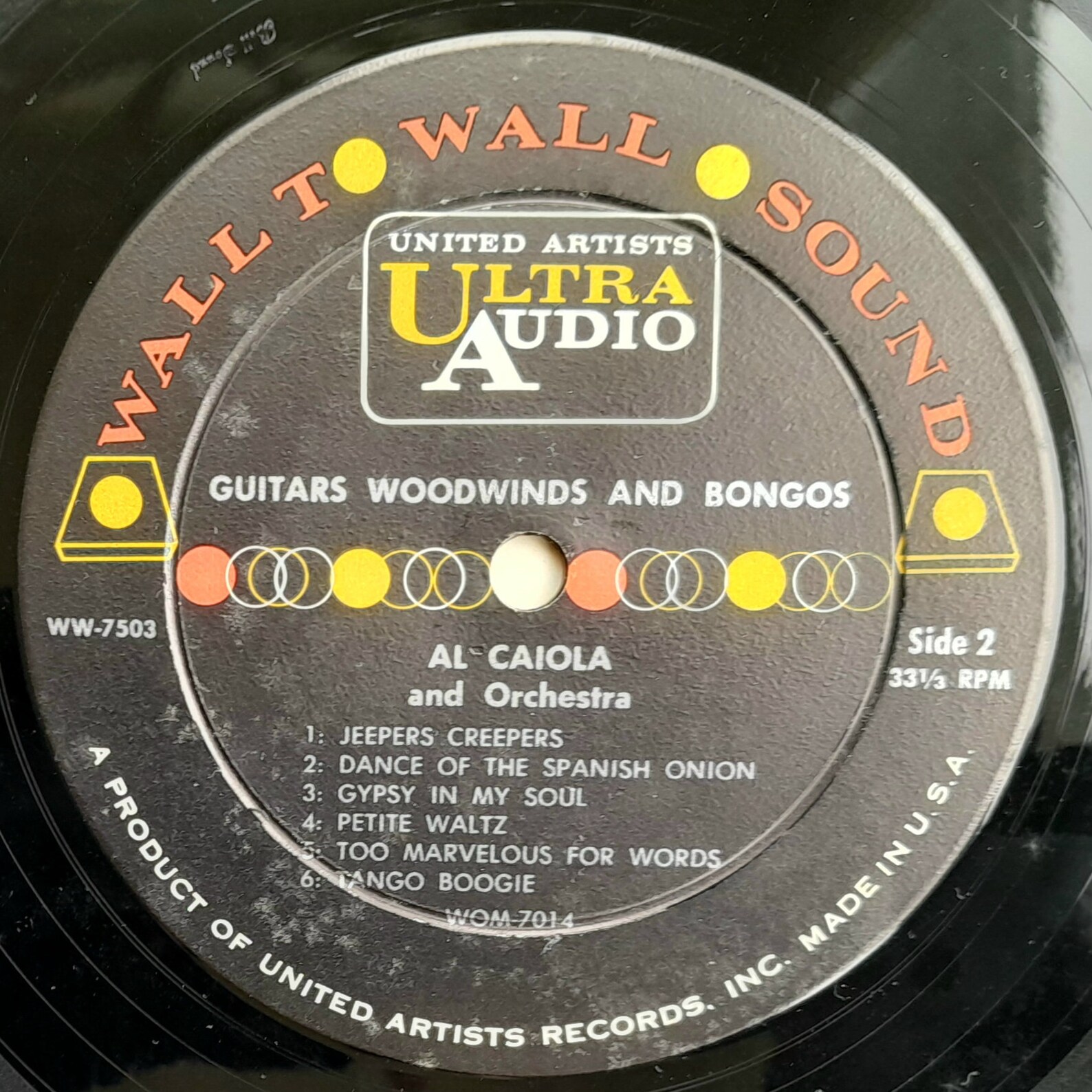 Al Caiola Vinyl Record Give Me the Simple Life With MCM Cover Exotica ...