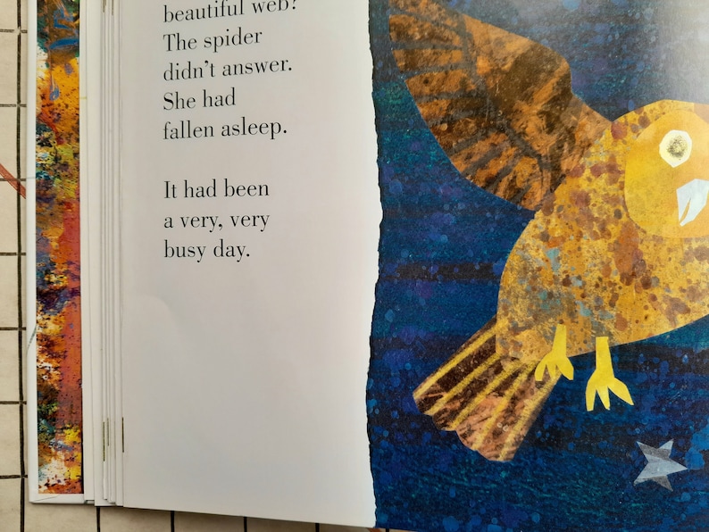 The Very Busy Spider by Eric Carle 1984 Philomel Books Hard - Etsy