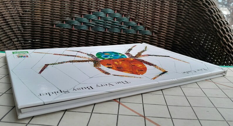 The Very Busy Spider by Eric Carle 1984 Philomel Books Hard - Etsy