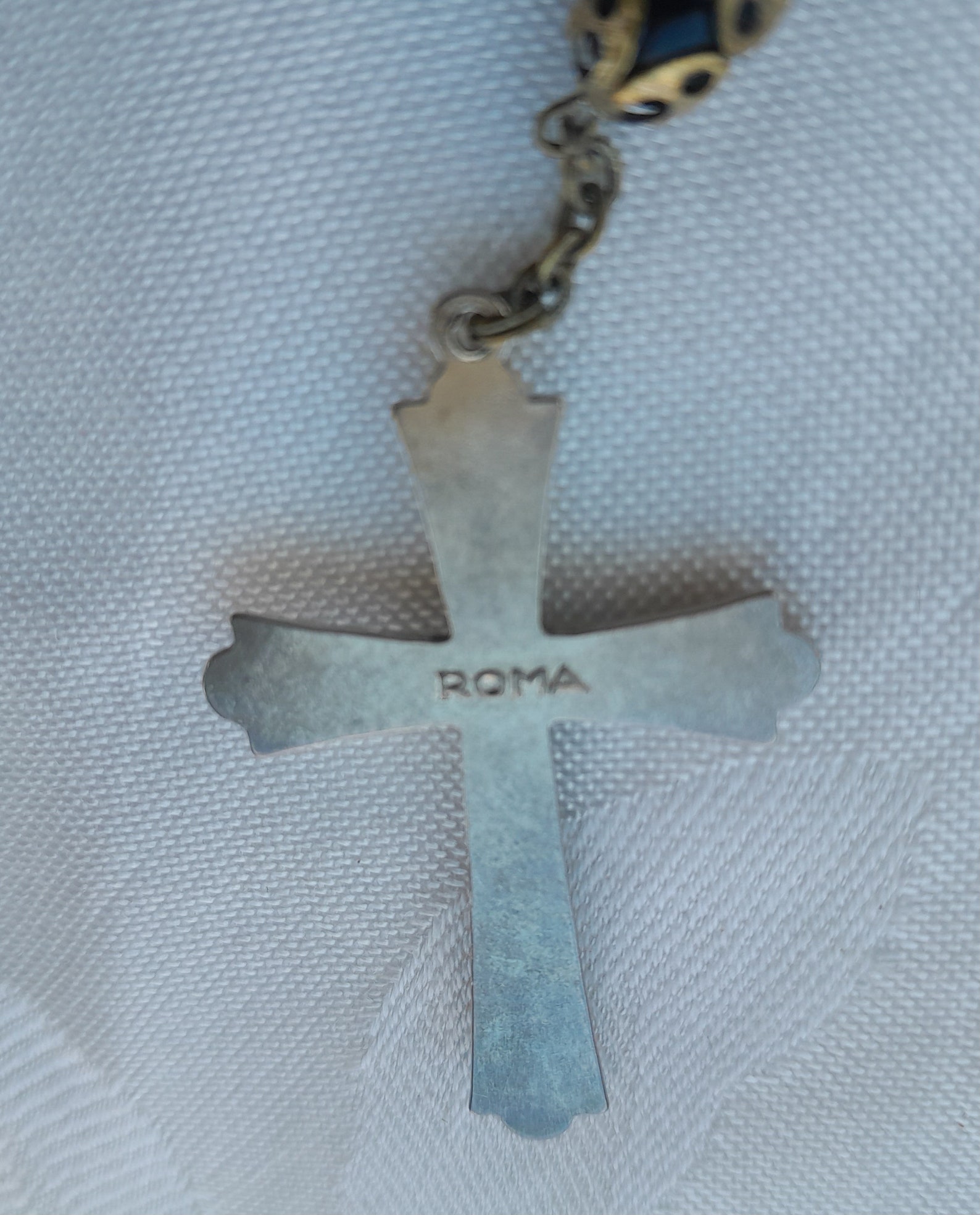 Pope Paul Metal Box With Rosary, Stamped Paulus VI Pont Max, Book ...