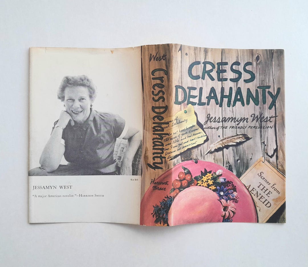 Cress Delahanty by Jessamyn West 1950s Hardcover Fiction With ...