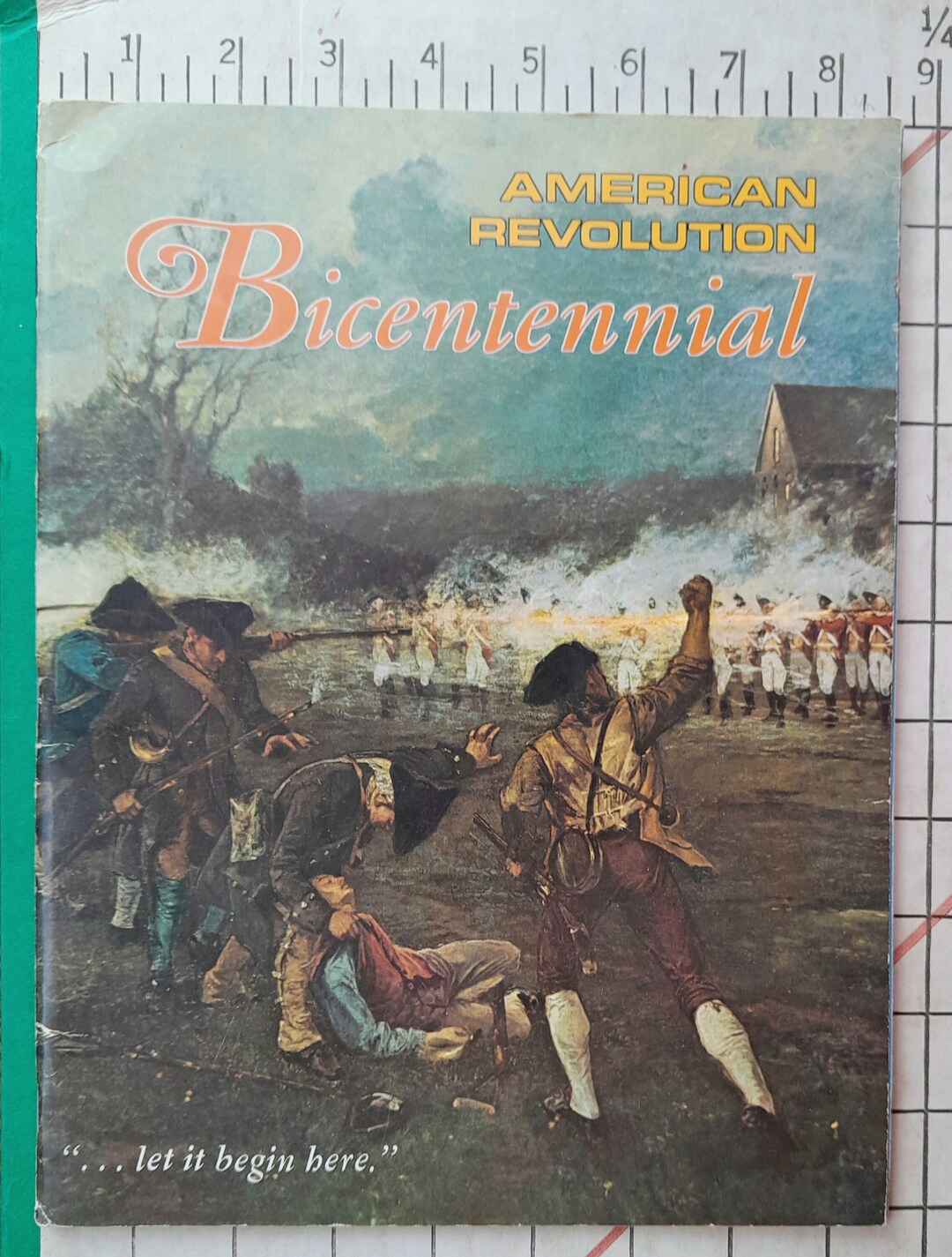 American Revolution Bicentennial Booklet, 1976 5th Printing, Mike ...