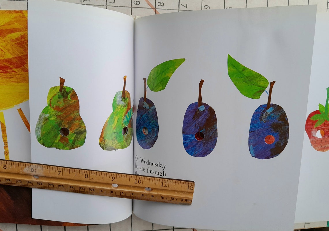 The Very Hungry Caterpillar by Eric Carle 1987 Philomel - Etsy