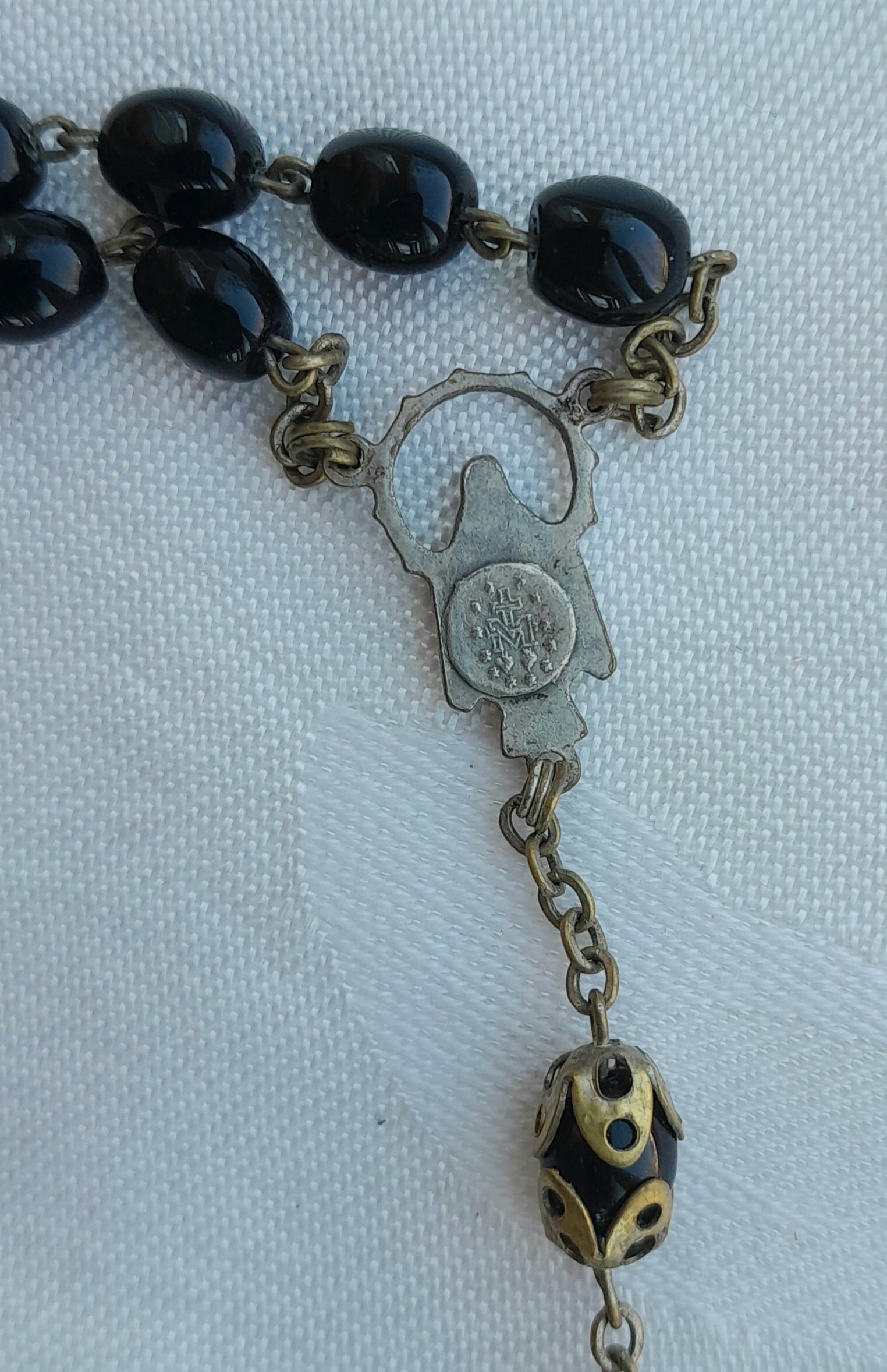 Pope Paul Metal Box With Rosary, Stamped Paulus VI Pont Max, Book ...