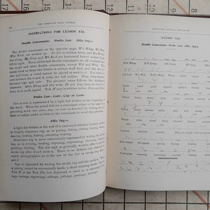 Antique Hardcover Simplified Phonetic Shorthand Isaac Pitman ...