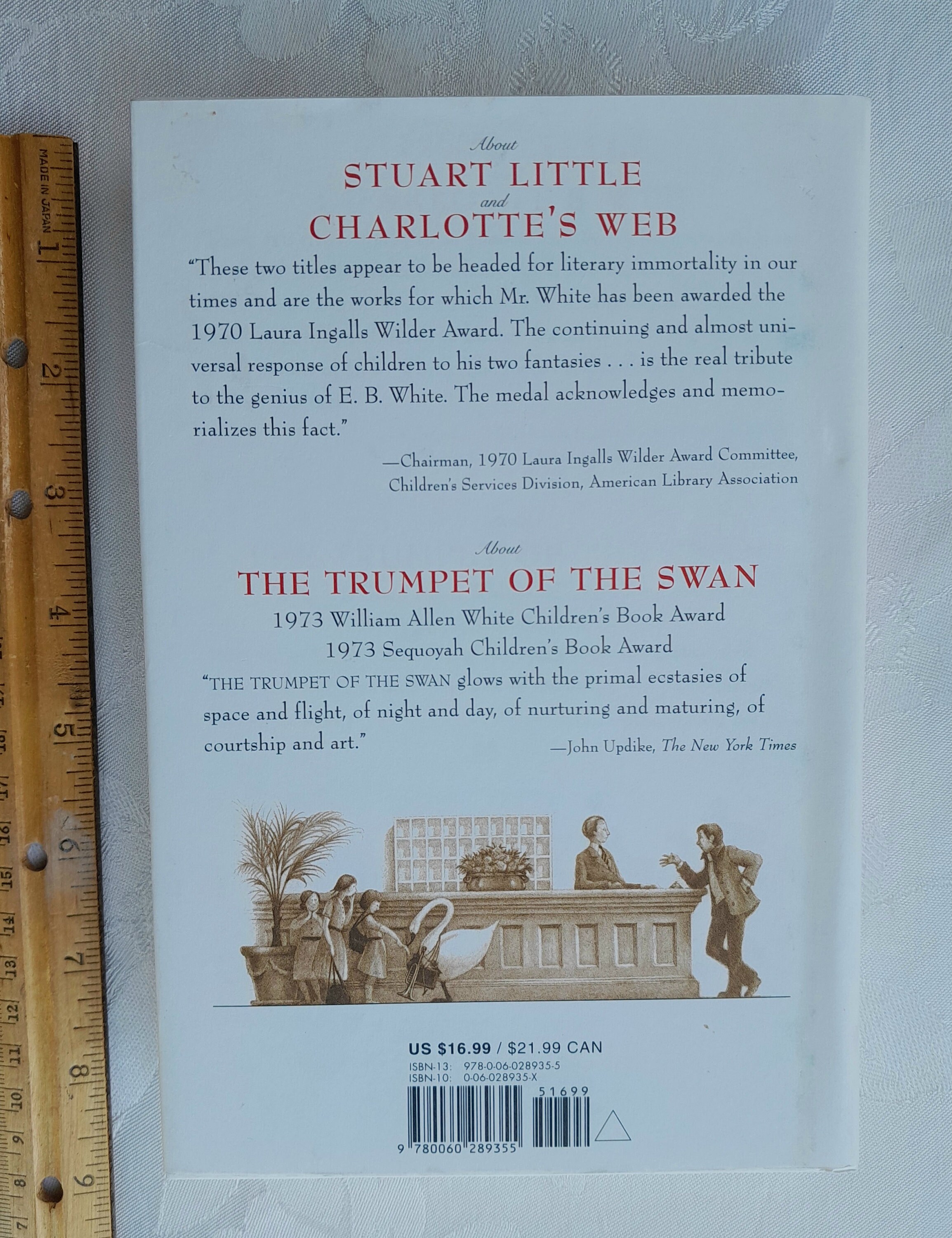 The Trumpet of the Swan by E.B. White, Hardcover With Dustjacket, 9th ...