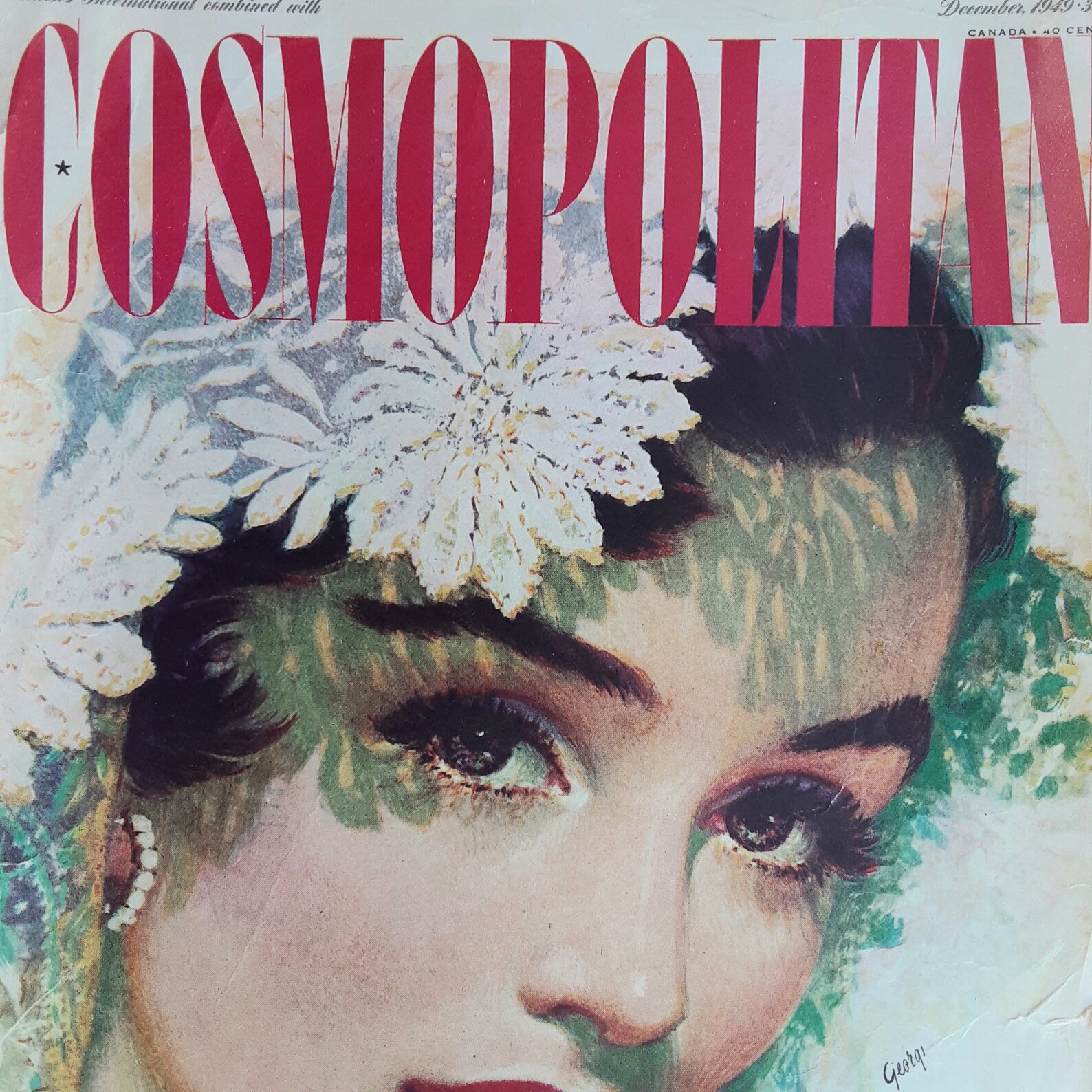 Cosmopolitan 1940s, Cover Only, Not the Issue, Edwin Georgi ...