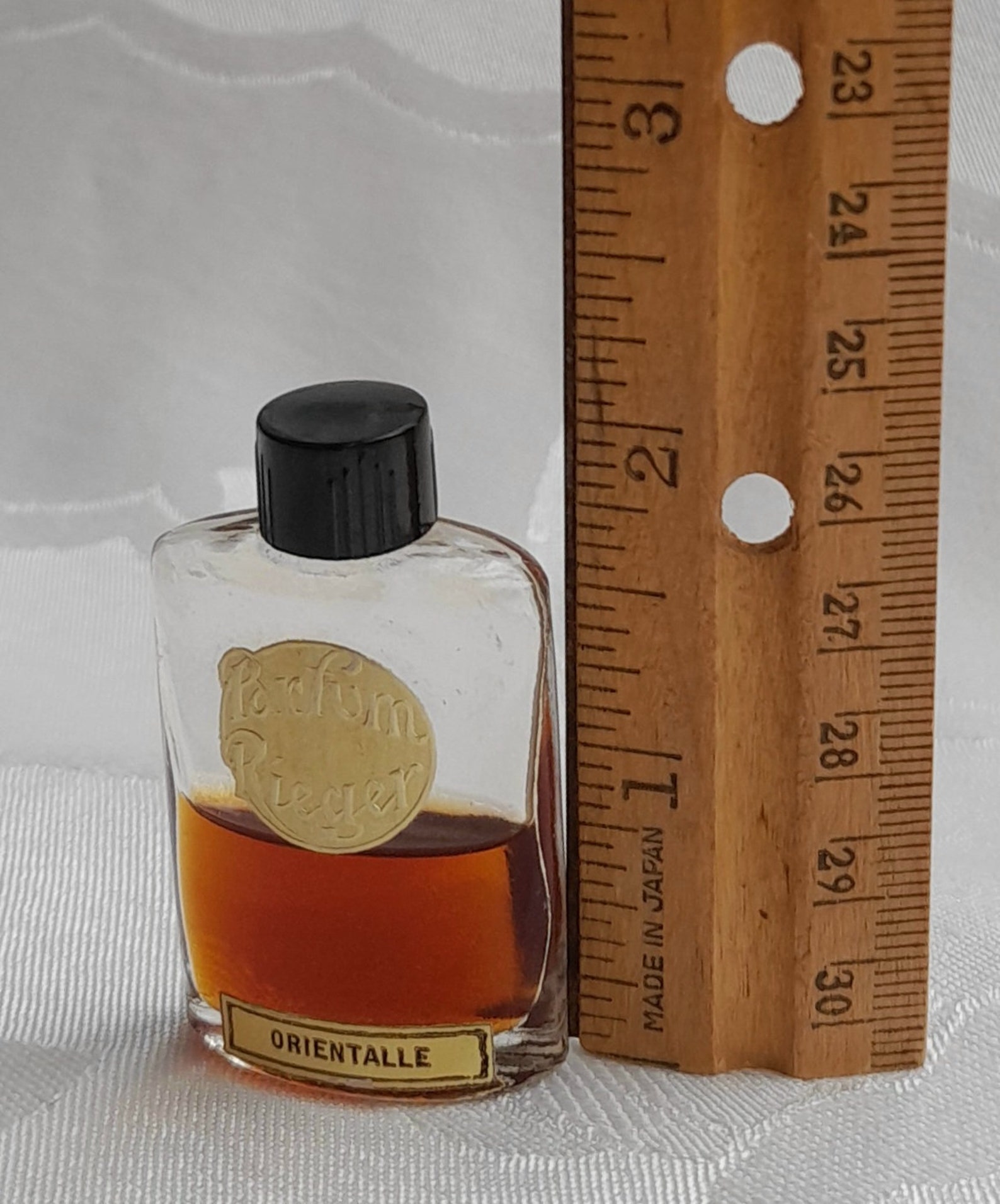 Parfum Rieger, Vintage 1930s 0r '40s, Mini Sample Bottle of Orientalle ...
