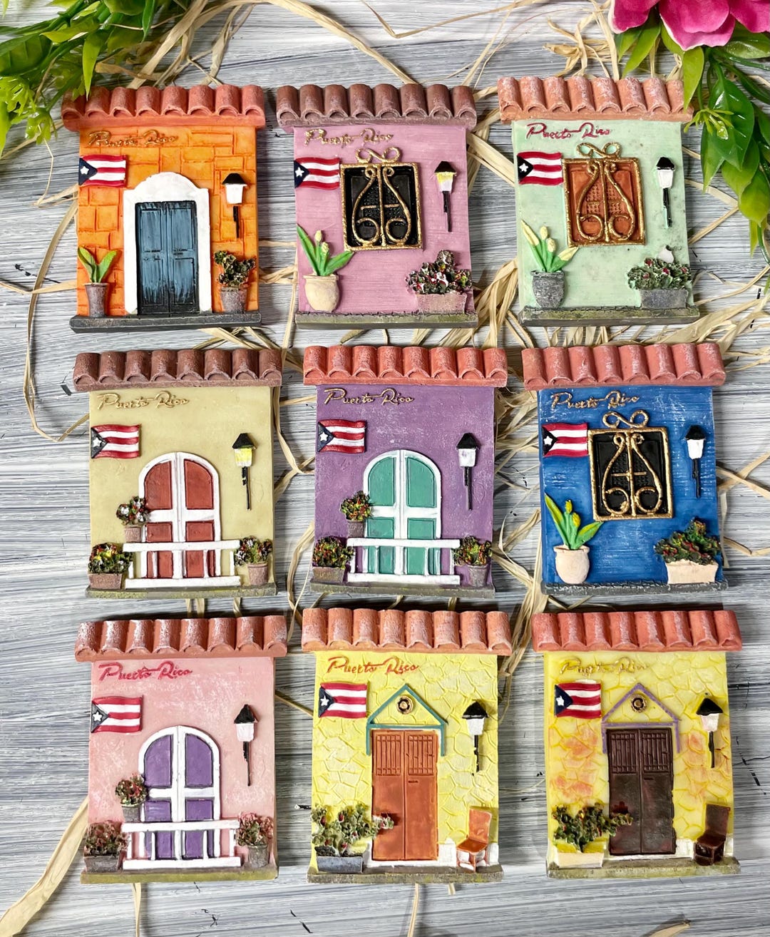 Puerto Rico, Old San Juan Inspired Refrigerator Magnet, PR Souvenir - Etsy