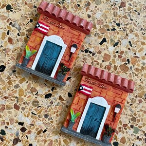 Puerto Rico Old San Juan Inspired Refrigerator Magnet PR - Etsy