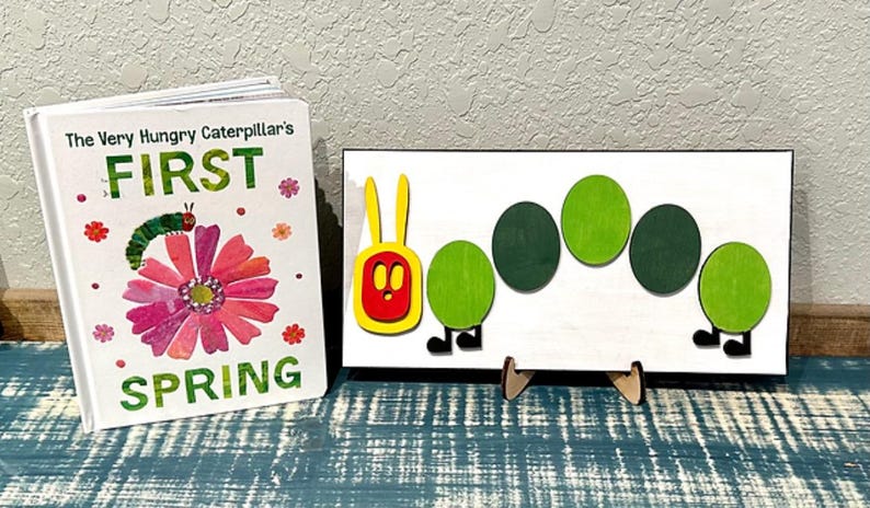The Very Hungry Caterpillar Storybook Craft, Storytime Reading, Kids ...