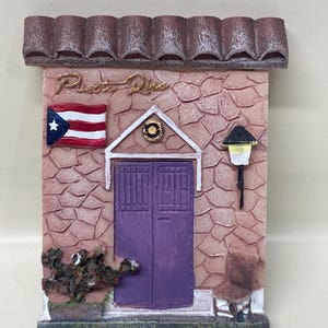 Puerto Rico, Old San Juan Inspired Refrigerator Magnet, PR Souvenir - Etsy