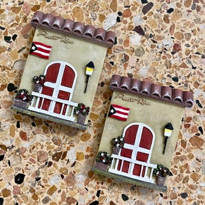 Puerto Rico Old San Juan Inspired Refrigerator Magnet PR - Etsy