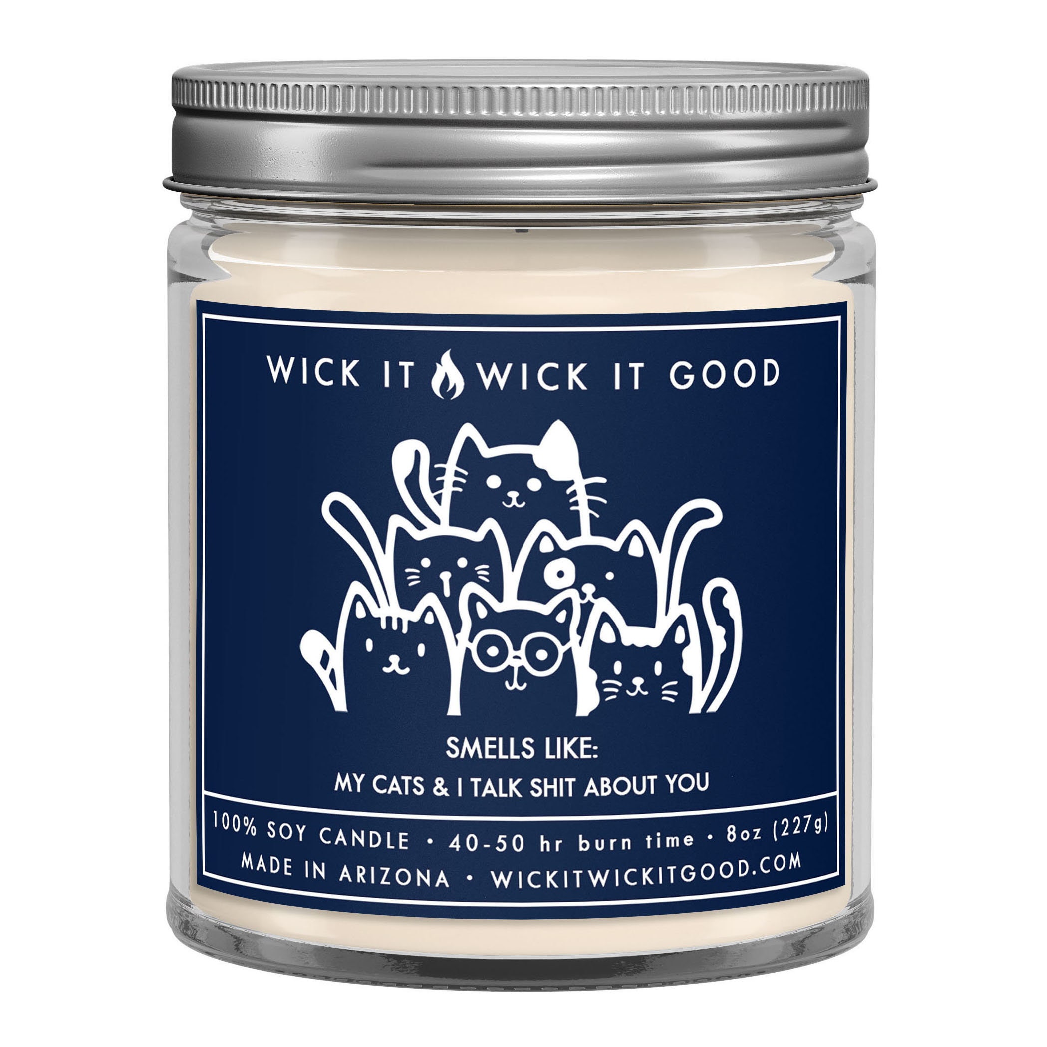 Crazy Cat Lady Candle Cat Lady Gift New Pet Owner Gift | Etsy