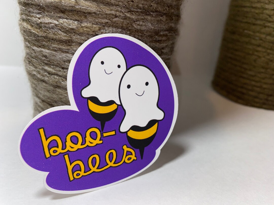 Boo Bees Sticker Ghost Bees Bienen Sticker - Etsy.de