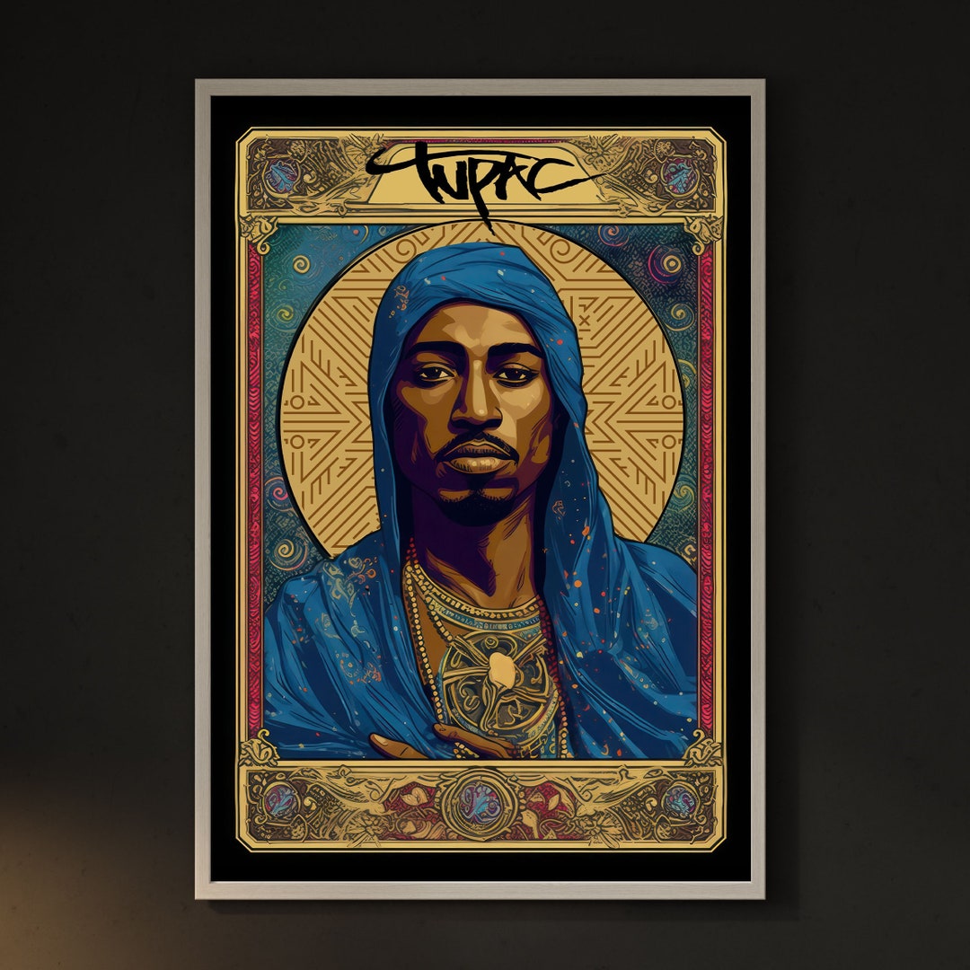 Tupac Shakur Poster, 2 Pac Poster, 2 Pac Art - Etsy