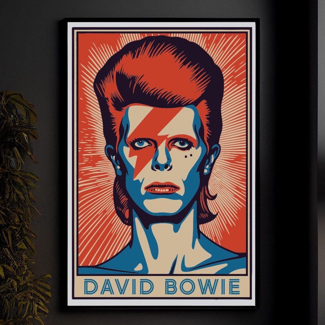 David Bowie Aladdin Sane Poster - Etsy