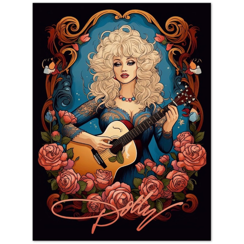 Exclusive, Original Dolly Parton Poster! - Etsy