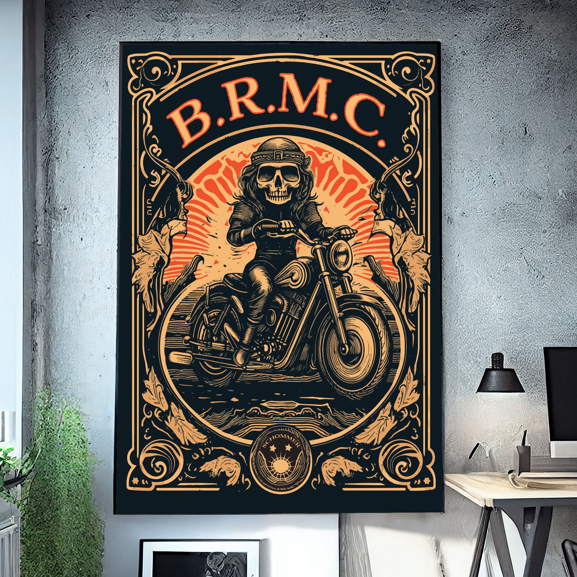 Black Rebel Motorcycle Club Poster, BRMC Art Print - Etsy