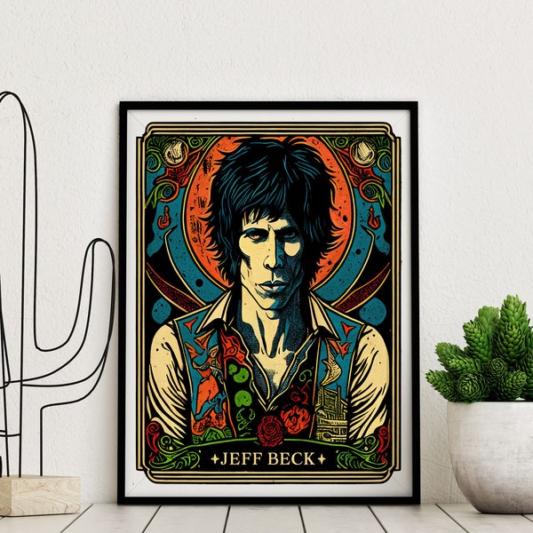 Jeff Beck Poster - Etsy