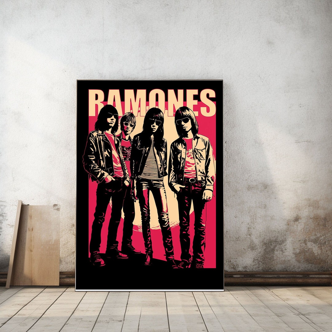 Ramones Poster, Ramones Art Print - Etsy