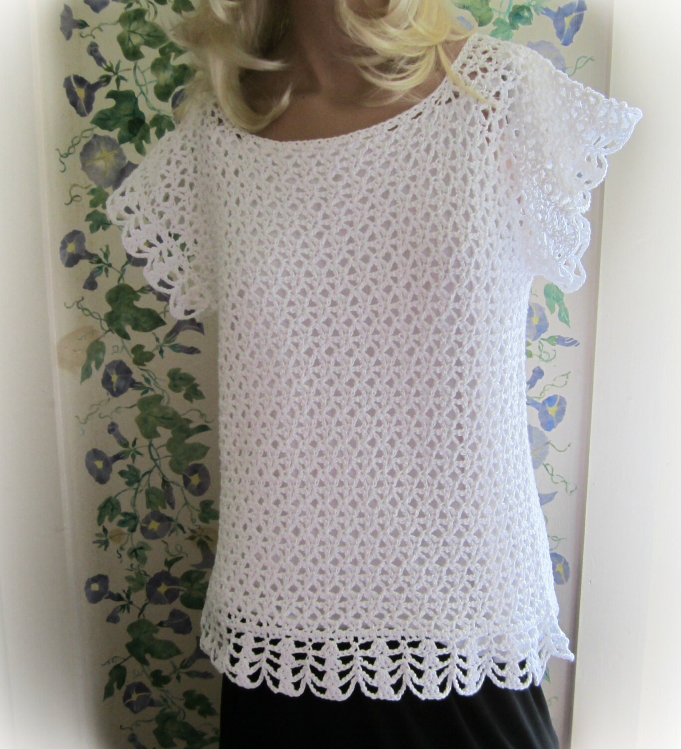 Sideways Sassy Lace Top Pattern Women Small to 2X - Etsy