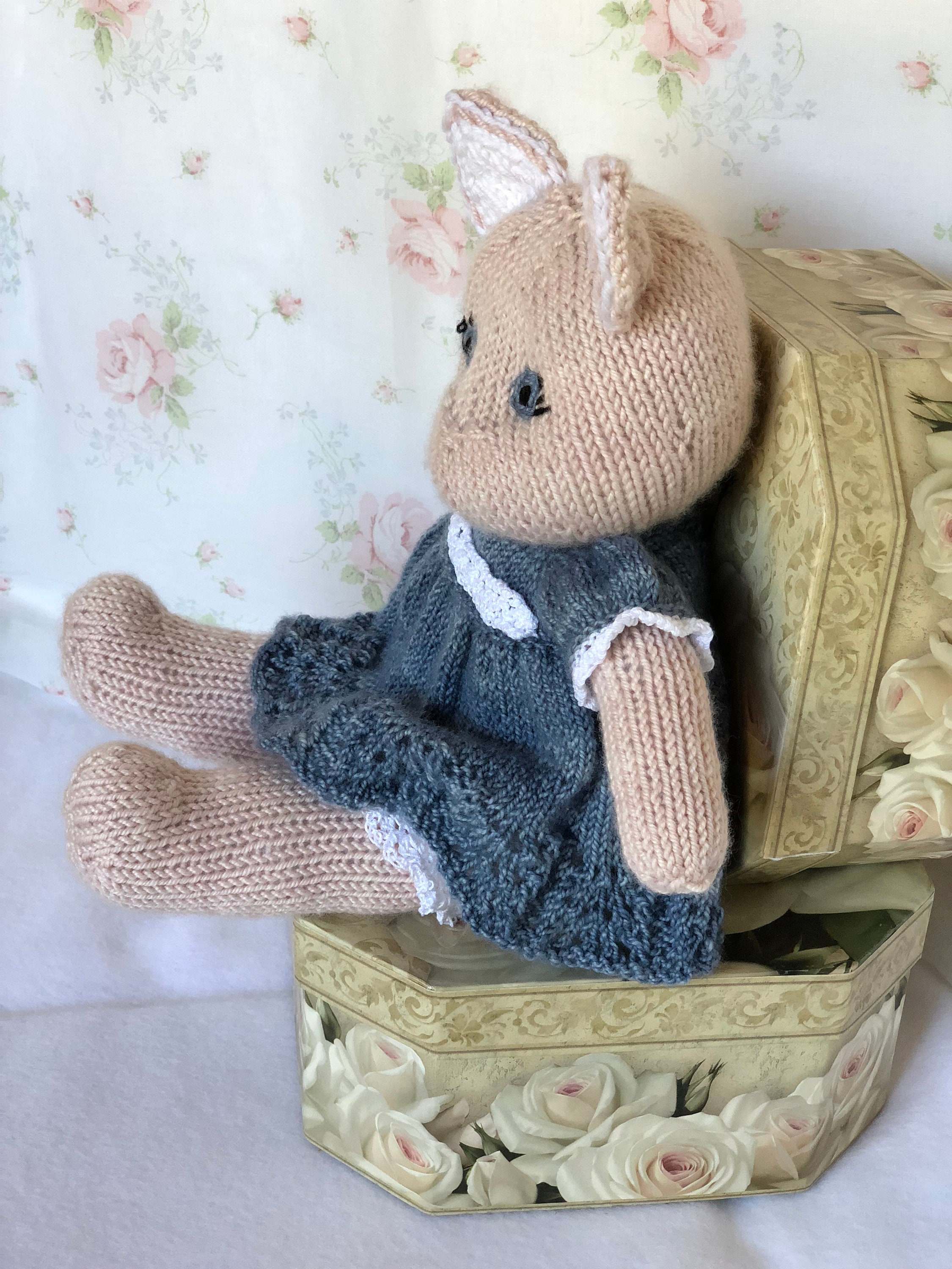 Sweet Suzi's Sunday Undies Knit Kitty Pattern - Etsy