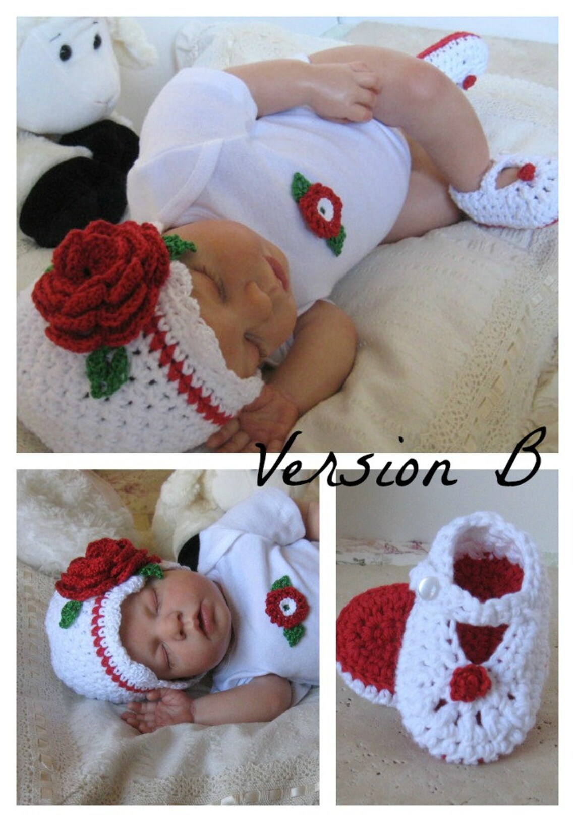 Elizabeth Fay Baby Sets Crochet Pattern Preemie Newborn 3 to - Etsy