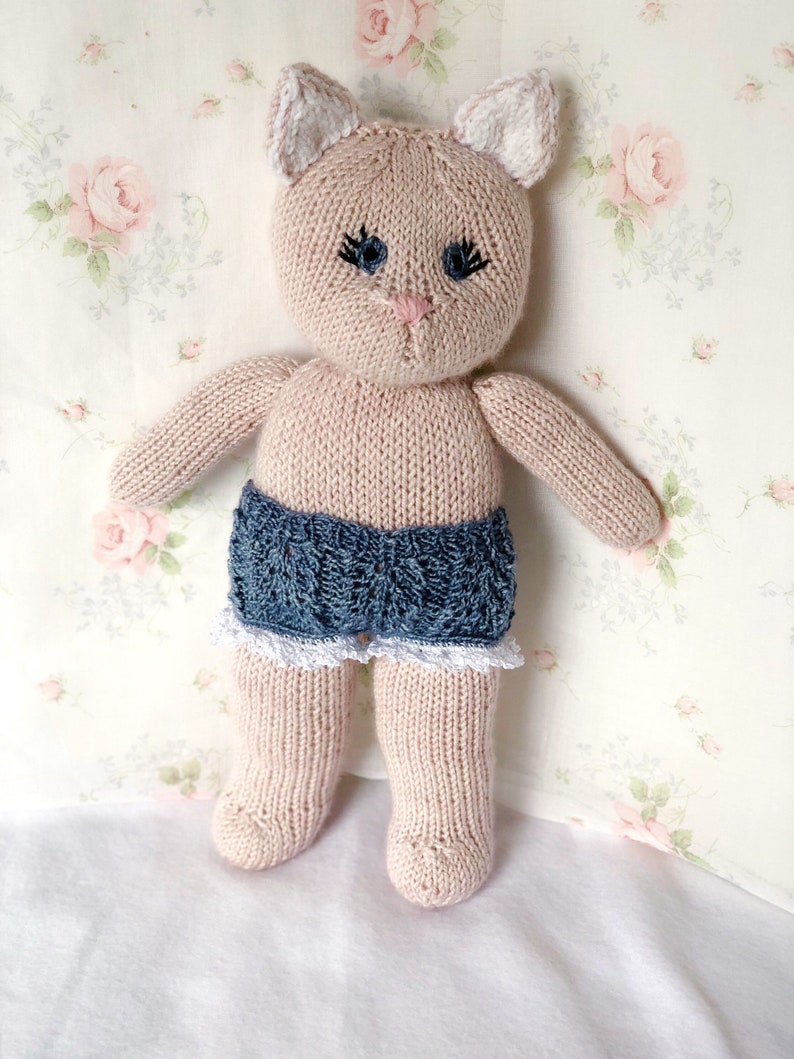 Sweet Suzi's Sunday Undies Knit Kitty Pattern - Etsy