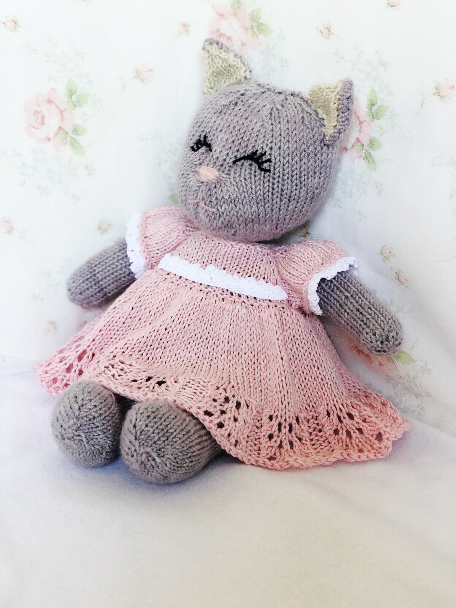 Sweet Suzi's Sunday Undies Knit Kitty Pattern - Etsy