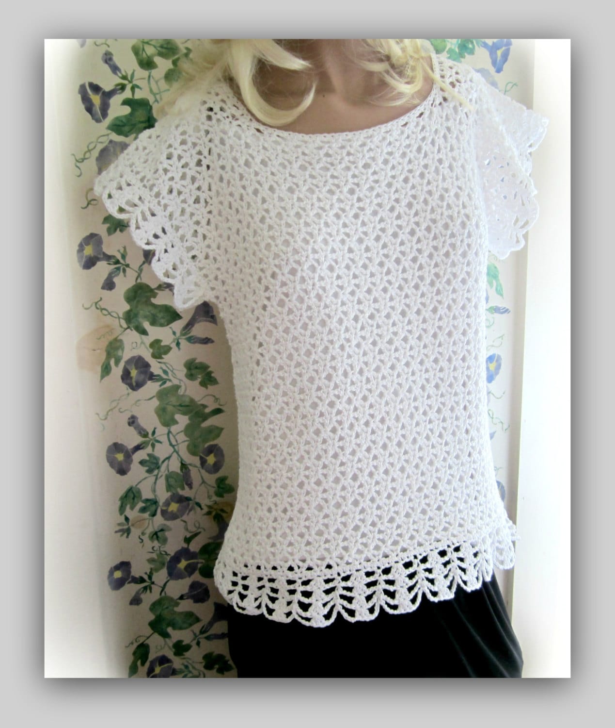 Sideways Sassy Lace Top Pattern Women Small to 2X - Etsy