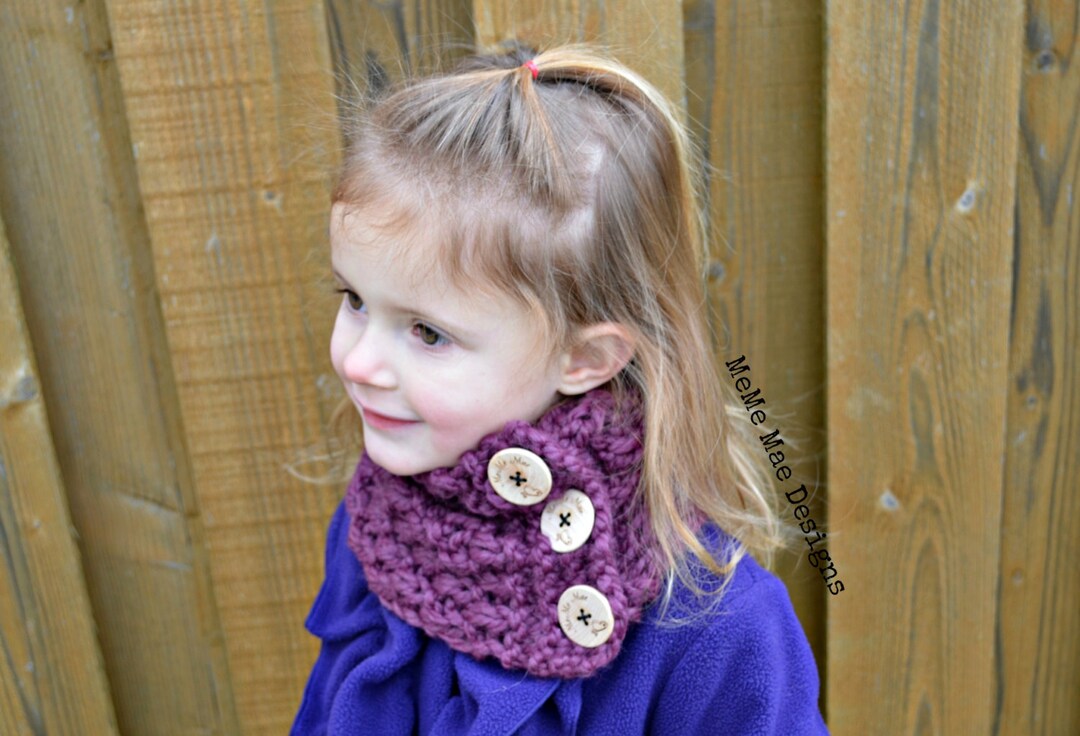 KNITTING PATTERN - Cowl Pattern, Button up Cowl, Berkley Cowl (small ...